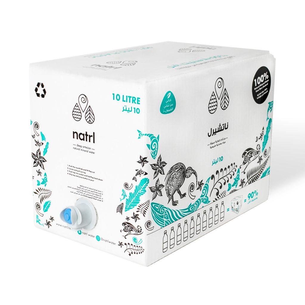 natrl™ mineral water 10L box